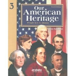 The History of Our United States Abeka Grade 4 Fourth Edition